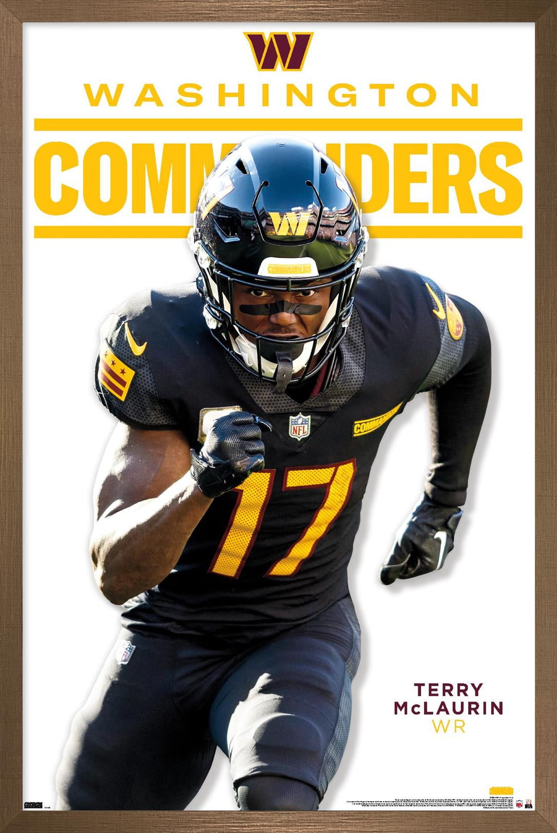 NFL Washington Commanders - Terry McLaurin Feature Series 24 Wall ...