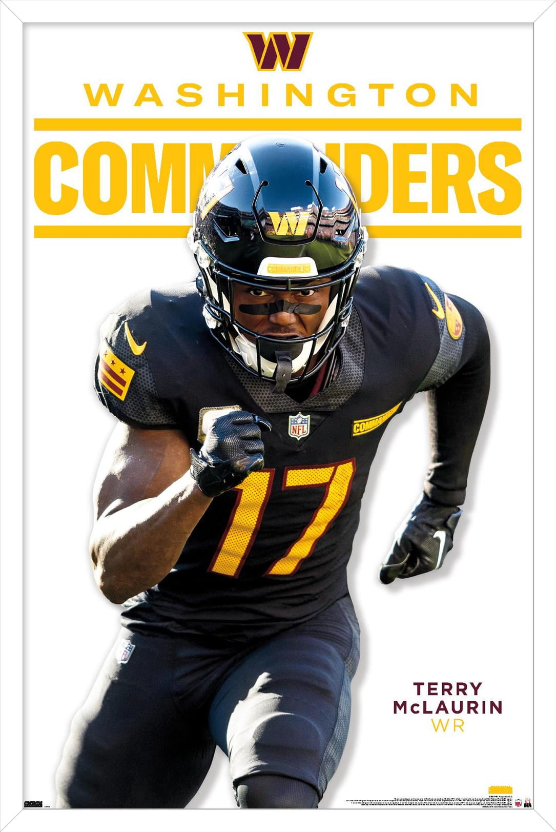 NFL Washington Commanders - Terry McLaurin Feature Series 24 Wall ...