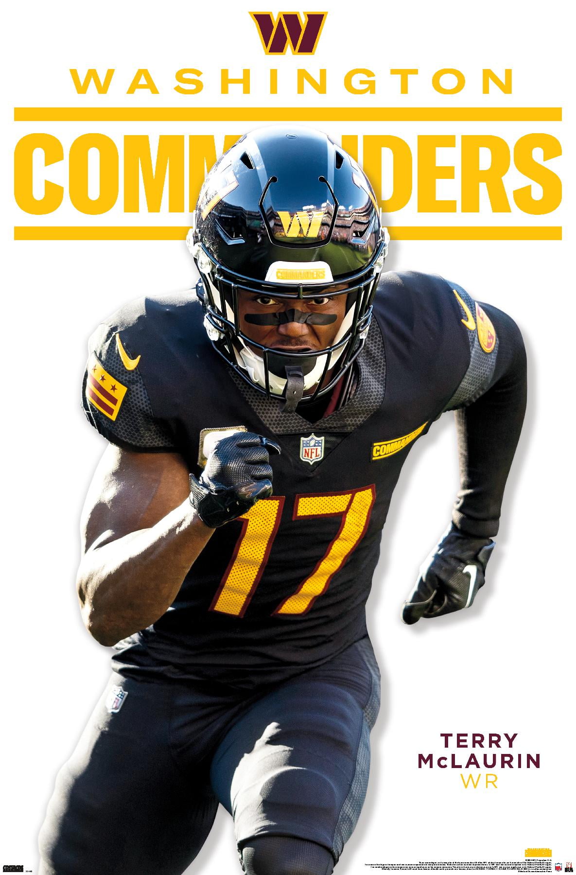 NFL Washington Commanders - Terry McLaurin Feature Series 24 Wall ...