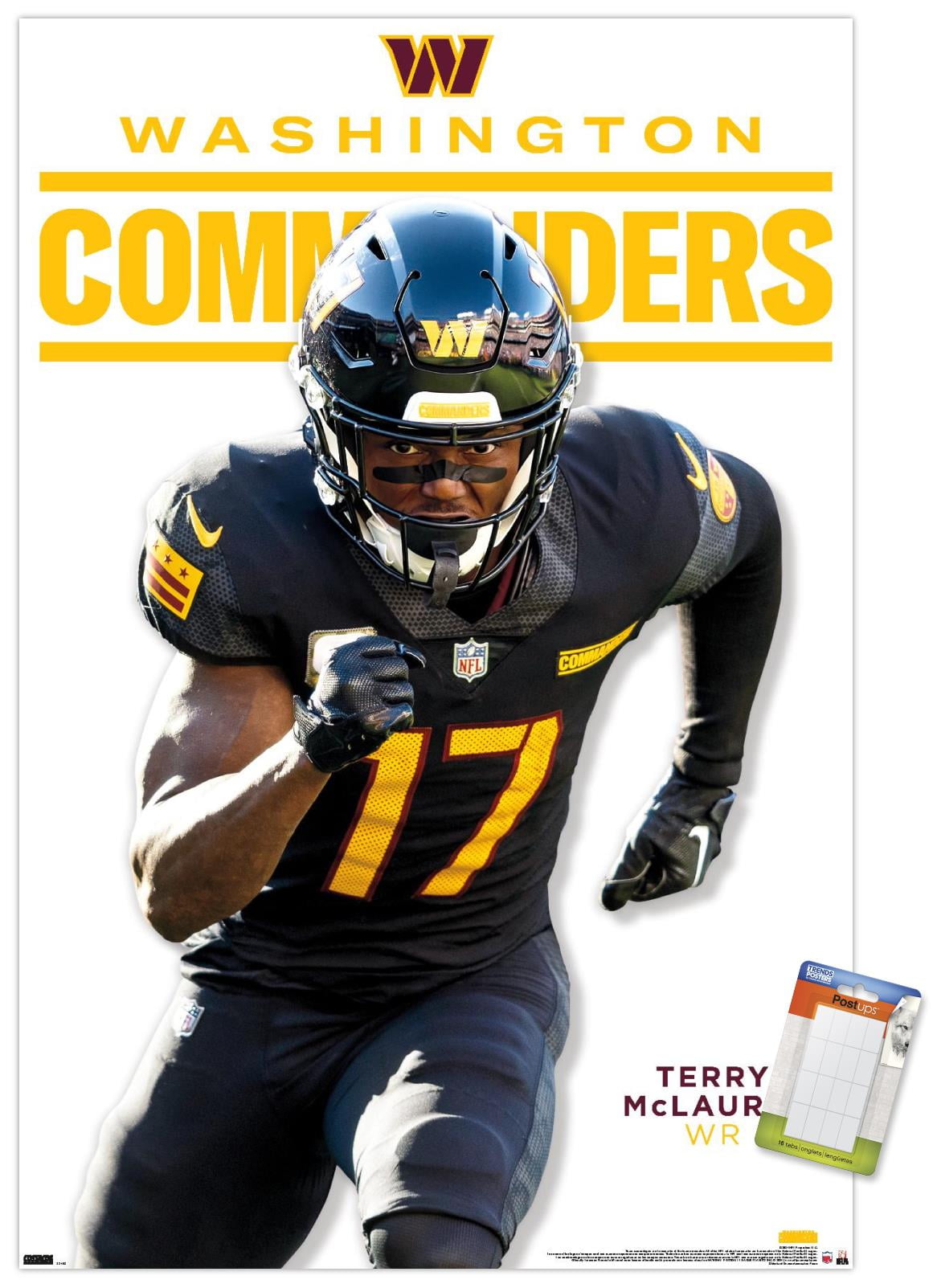 NFL Washington Commanders - Terry McLaurin Feature Series 24 Wall ...