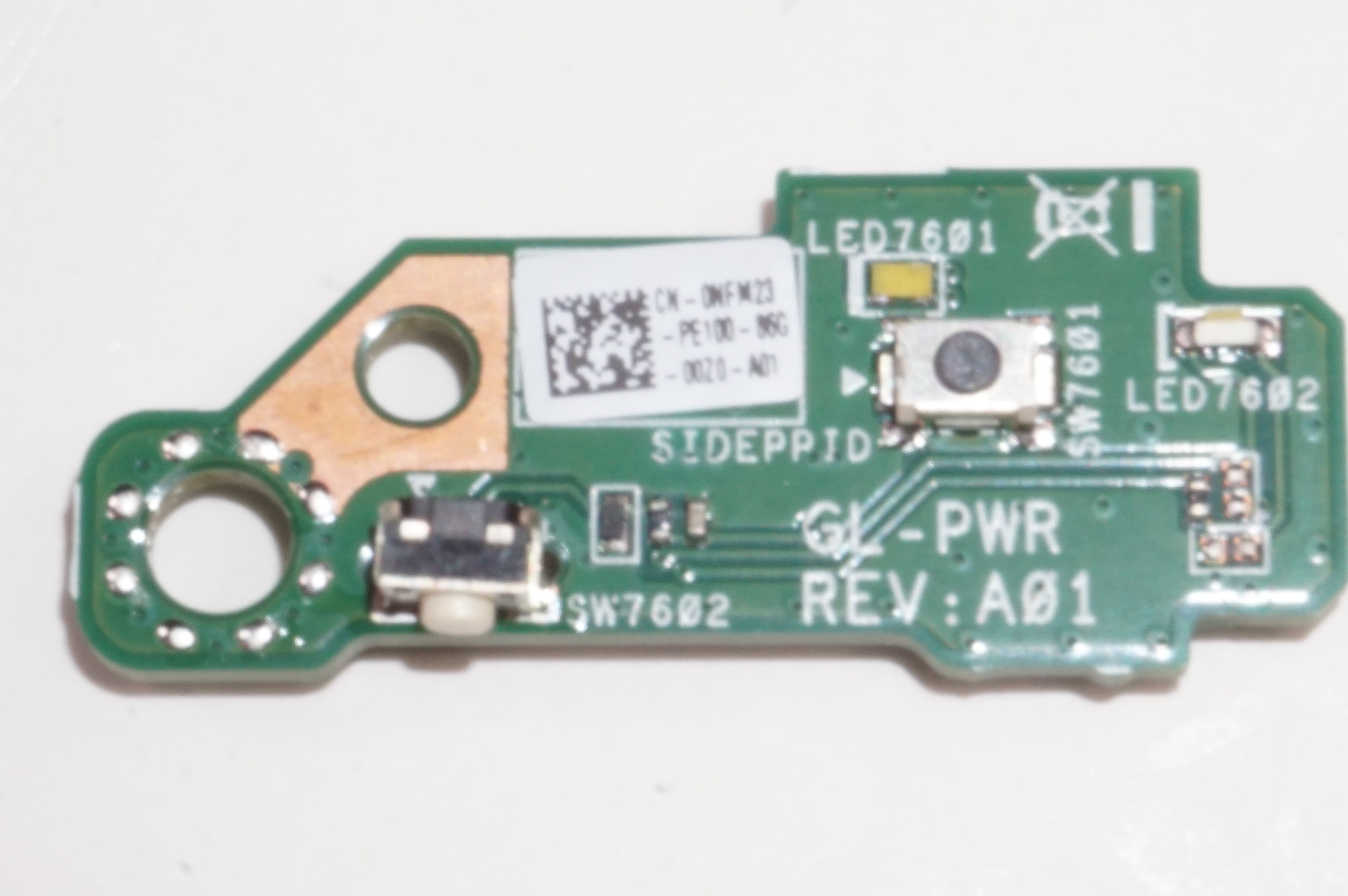 Compatible with NFM23 Dell Power Buttom Board I5477-7491SLV-PUS I7777 ...