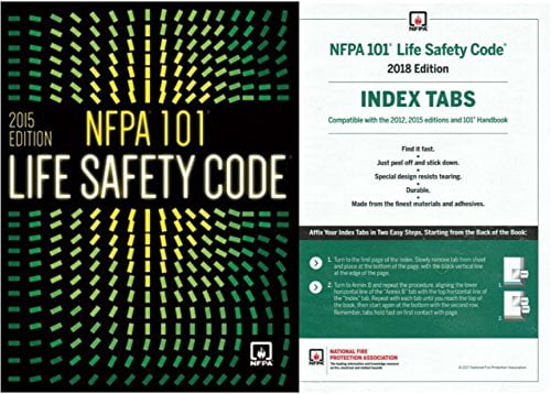 NFPA 101: Life Safety Code, Paperback (Softbound) and Index Tabs, 2015 Edition by NFPA - Walmart.com