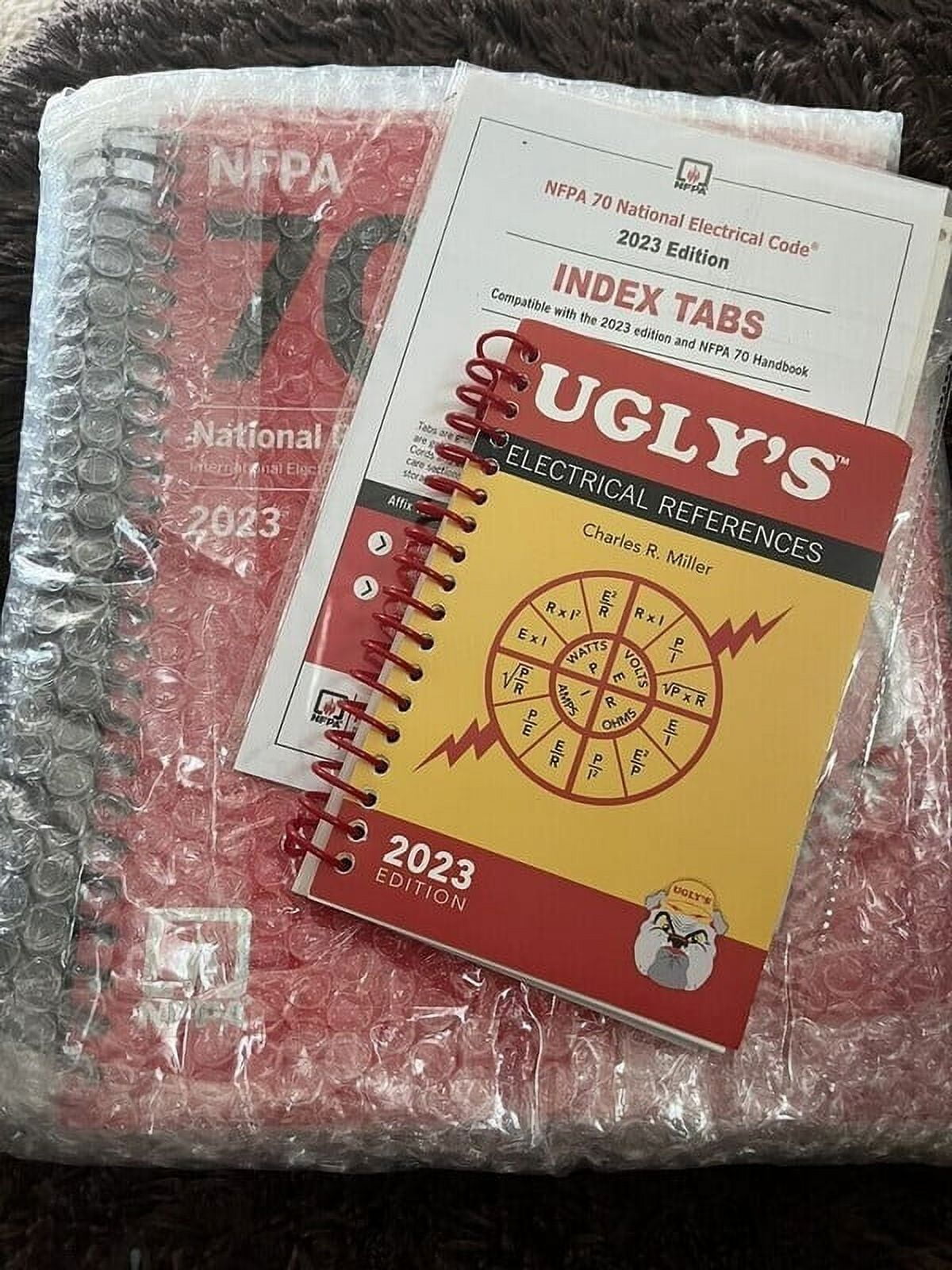 NFPA 70- National Electrical Code 2023 Edition, Spiral Bound with Index ...