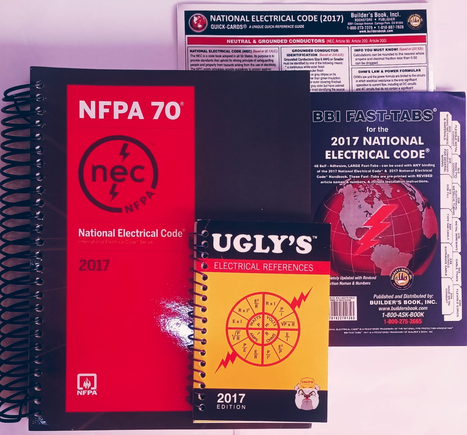 NFPA70 2017 NATIONAL ELECTRICAL CODE & UGLY'S ELECTRICAL 2017 & BBI TAB ...