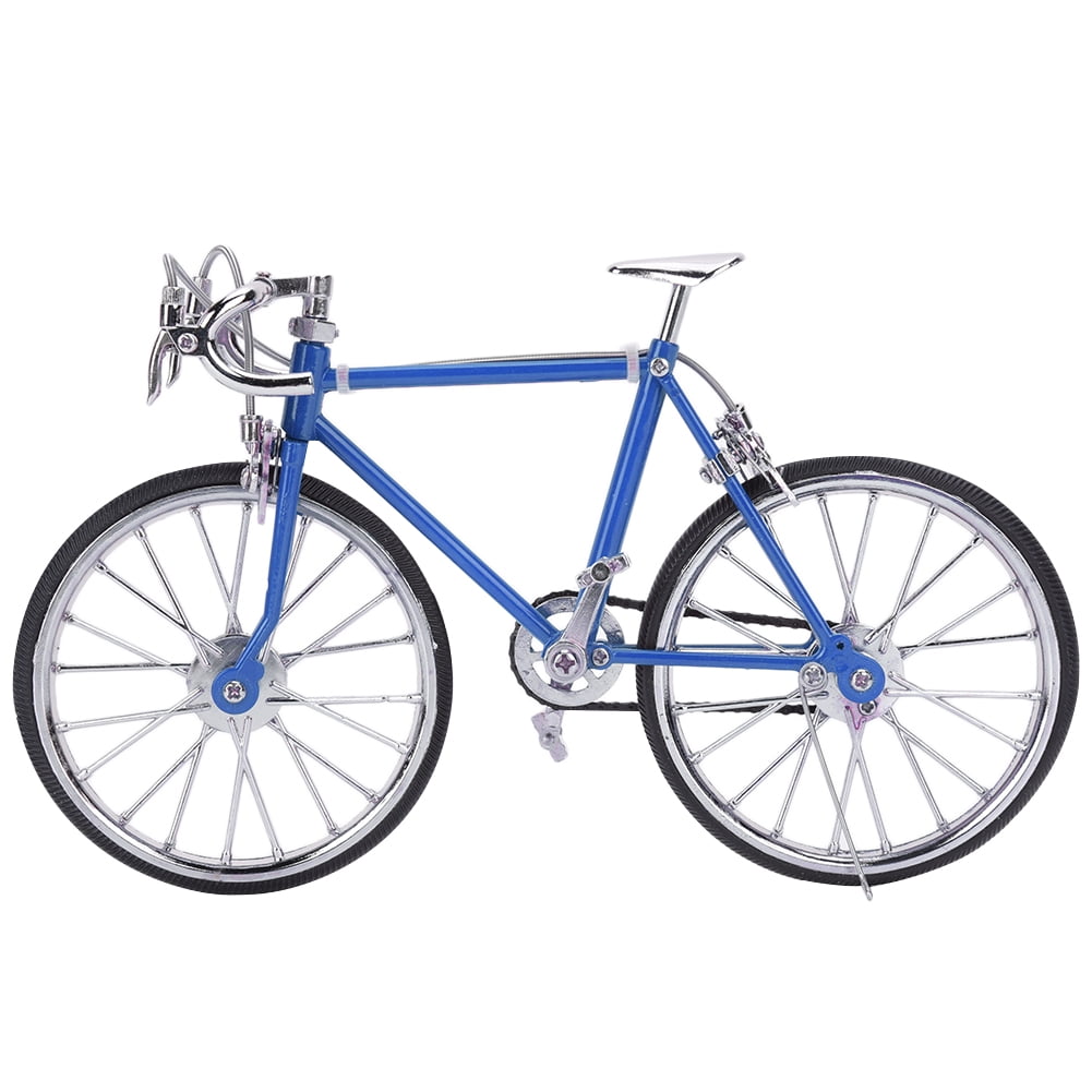 NFTIGB 1:10 Scale Mini Dollhouse Bicycle Alloy Miniature Simulated Bike ...