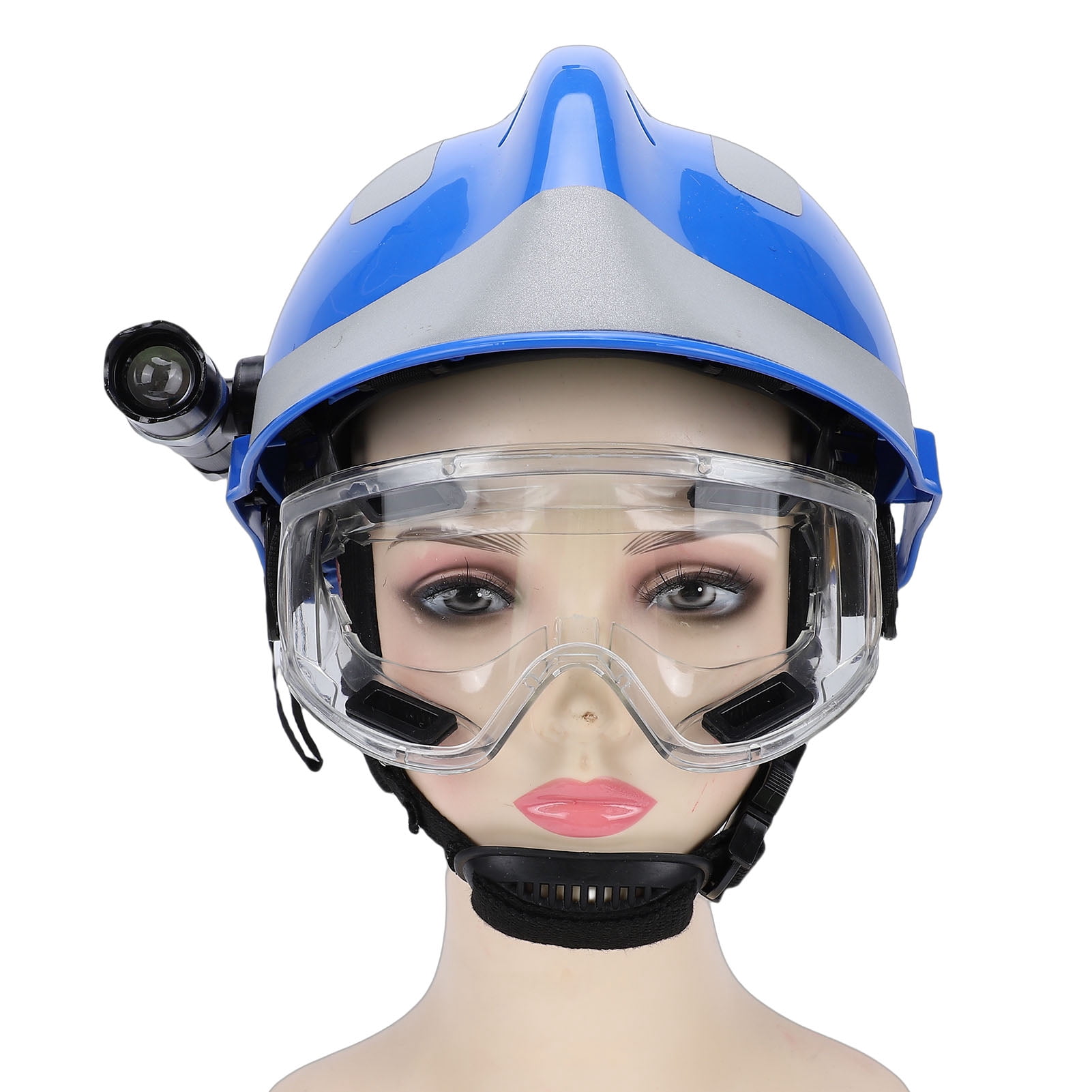 NFTIGB Emergency Rescue Helmet Unisex Blue Protective Firefighting ...