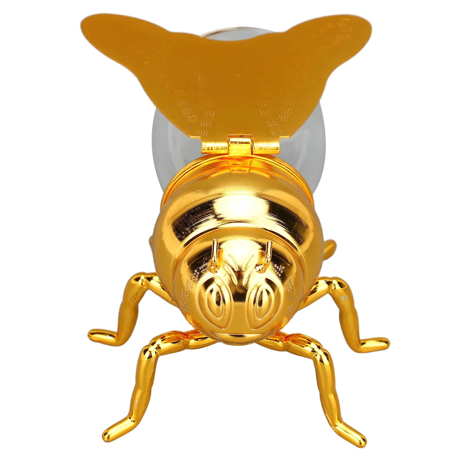 NFTIGB Exquisite Decorative Glass Bee Shaped Honey Pot Kitchen Spice ...