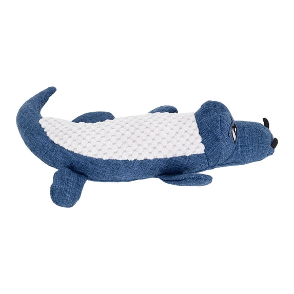 NFTIGB Interactive Plush Crocodile Dog Toy Squeaky Bite-Resistant ...