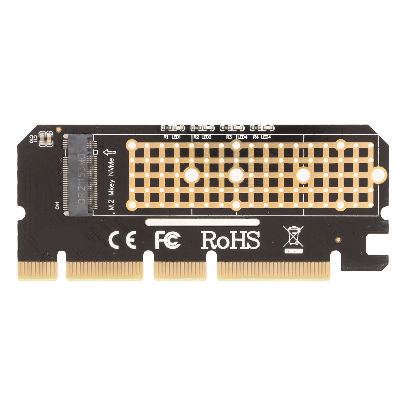 NFTIGB M.2 NVME SSD to PCIE 3.0 X16 Adapter Card with Heat Sink for ...