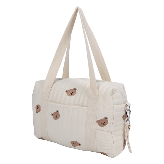 NFTIGB Multifunctional Baby Stroller Storage Bag Zipper Embroidery ...