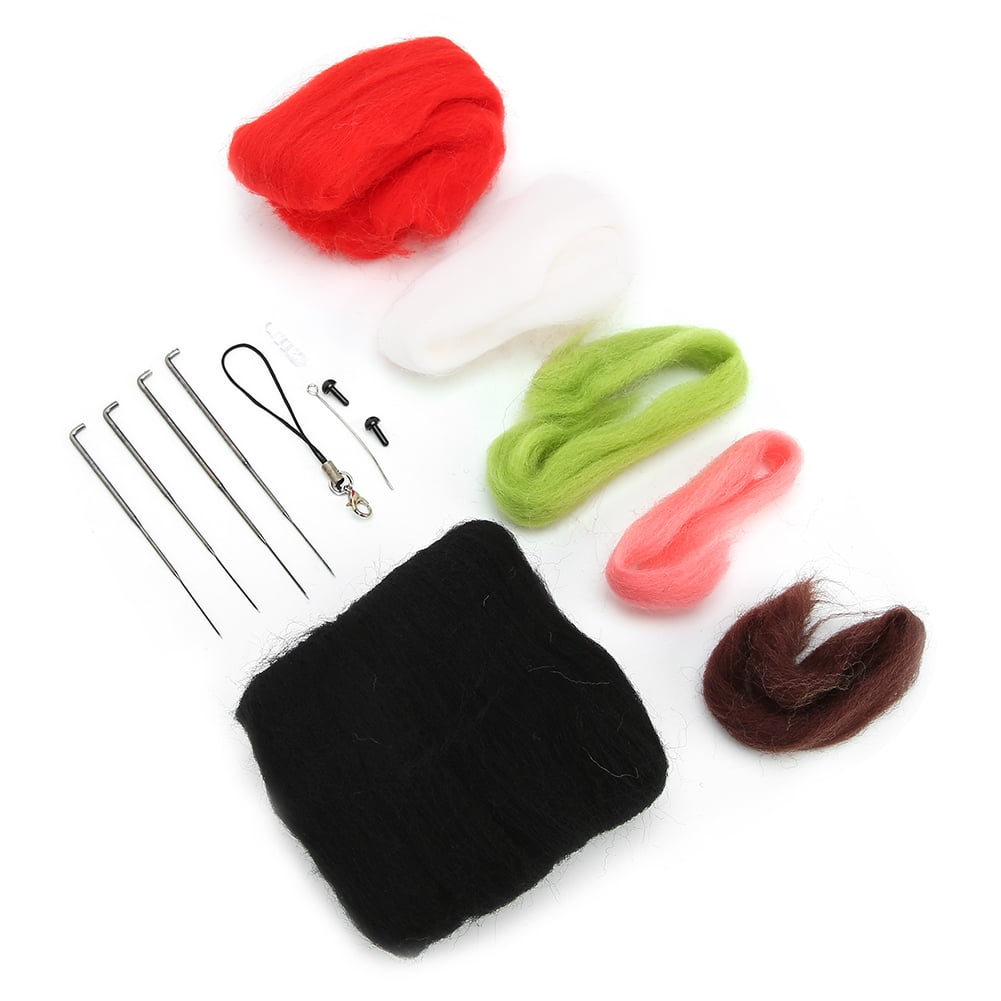 NFTIGB Needle Felting Starter Kit Animal Doll Craft Strawberry Shiba ...