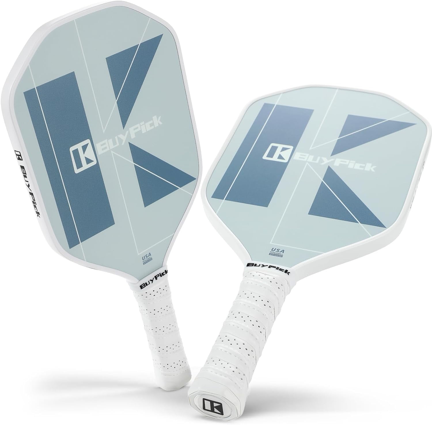NFTIGB Pickleball Paddles Set of 2, USAPA Approved Carbon Fiber ...