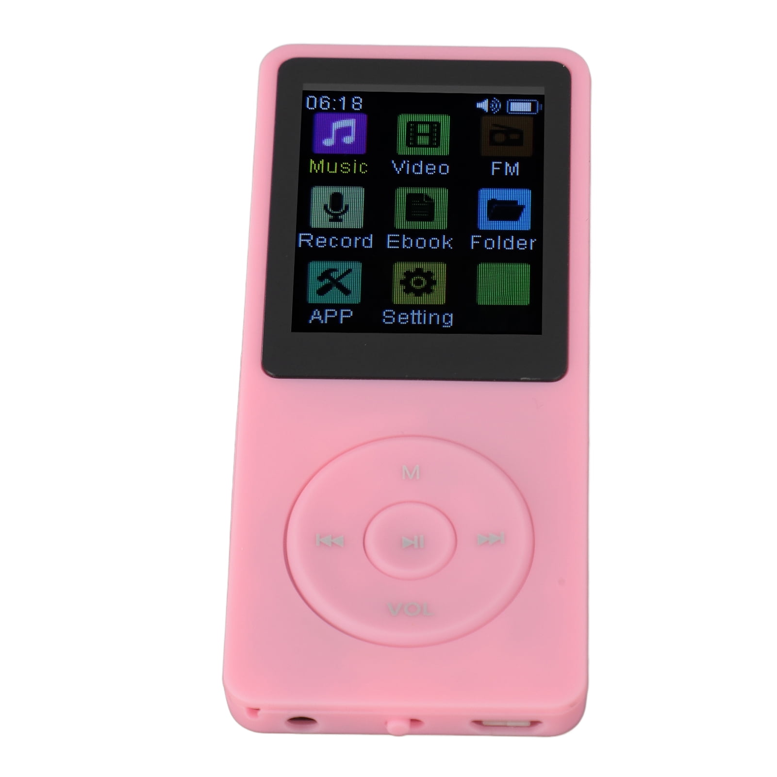 NFTIGB Portable Bluetooth MP3 Player with 1.8-Inch TFT Screen, Voice ...
