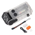 NFTIGB Small Powerful LED Flashlight Multifunctional 180° Rotation ...