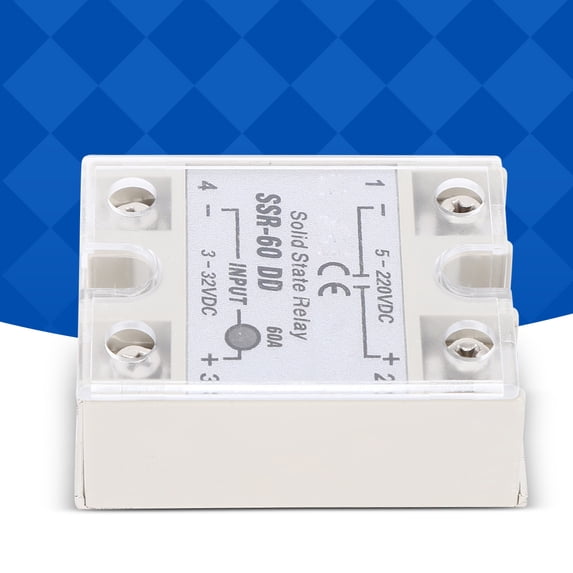 NFTIGB Solid State Relay DC to DC SSR60-DD with Non Contact Switch 5 ...