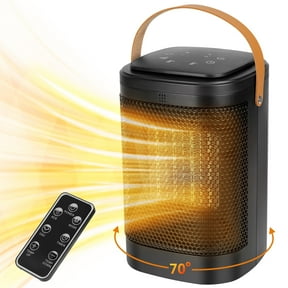 Hyper Tough 1500W Utility Space Heater, Fan-Forced Type, Indoor, Black ...