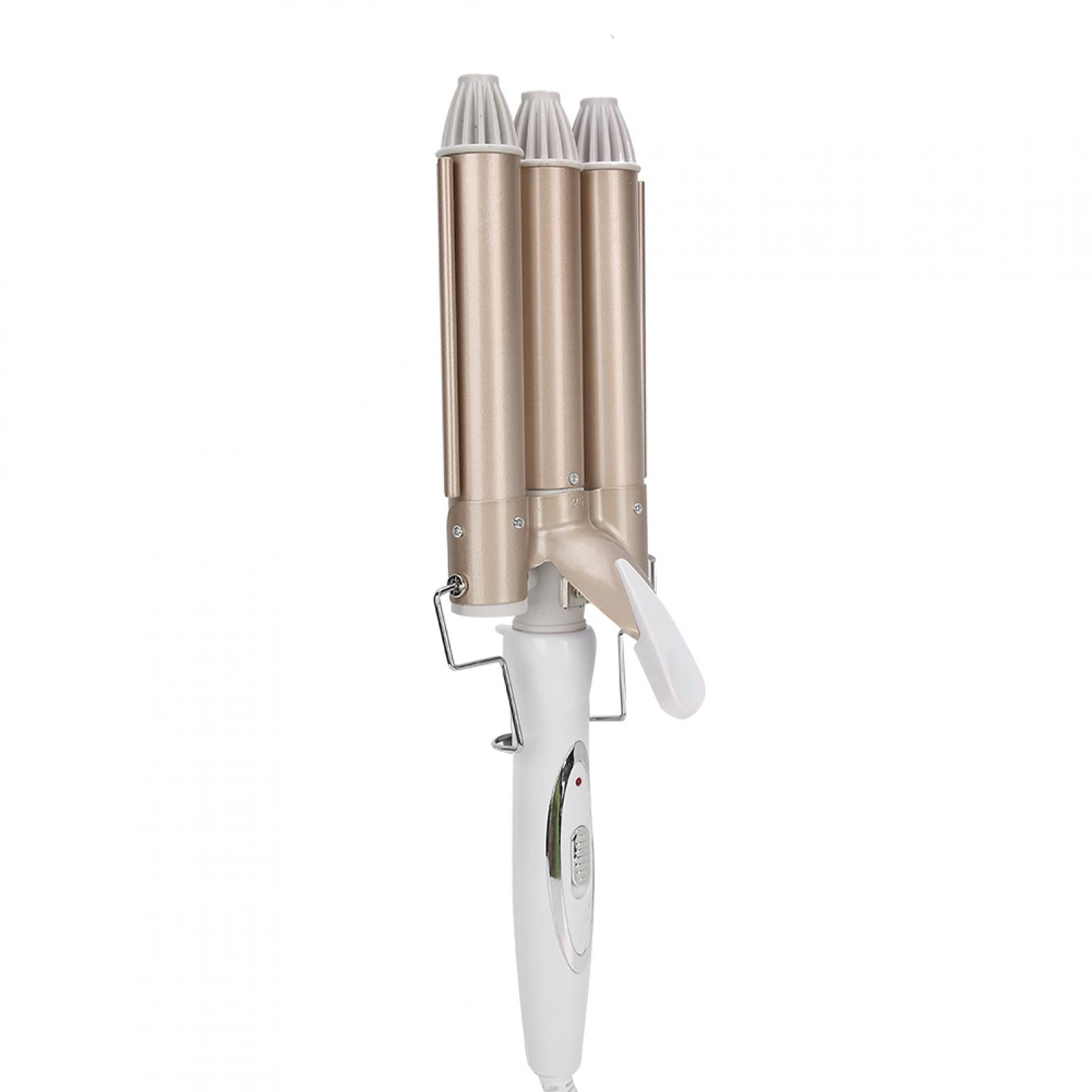 NFTIGB Three Barrel Curling Iron 1 in / 25.4 mm Salon Hairstyling Waver ...