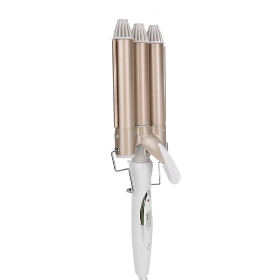 NFTIGB Three Barrel Curling Iron 1 in / 25.4 mm Salon Hairstyling Waver ...