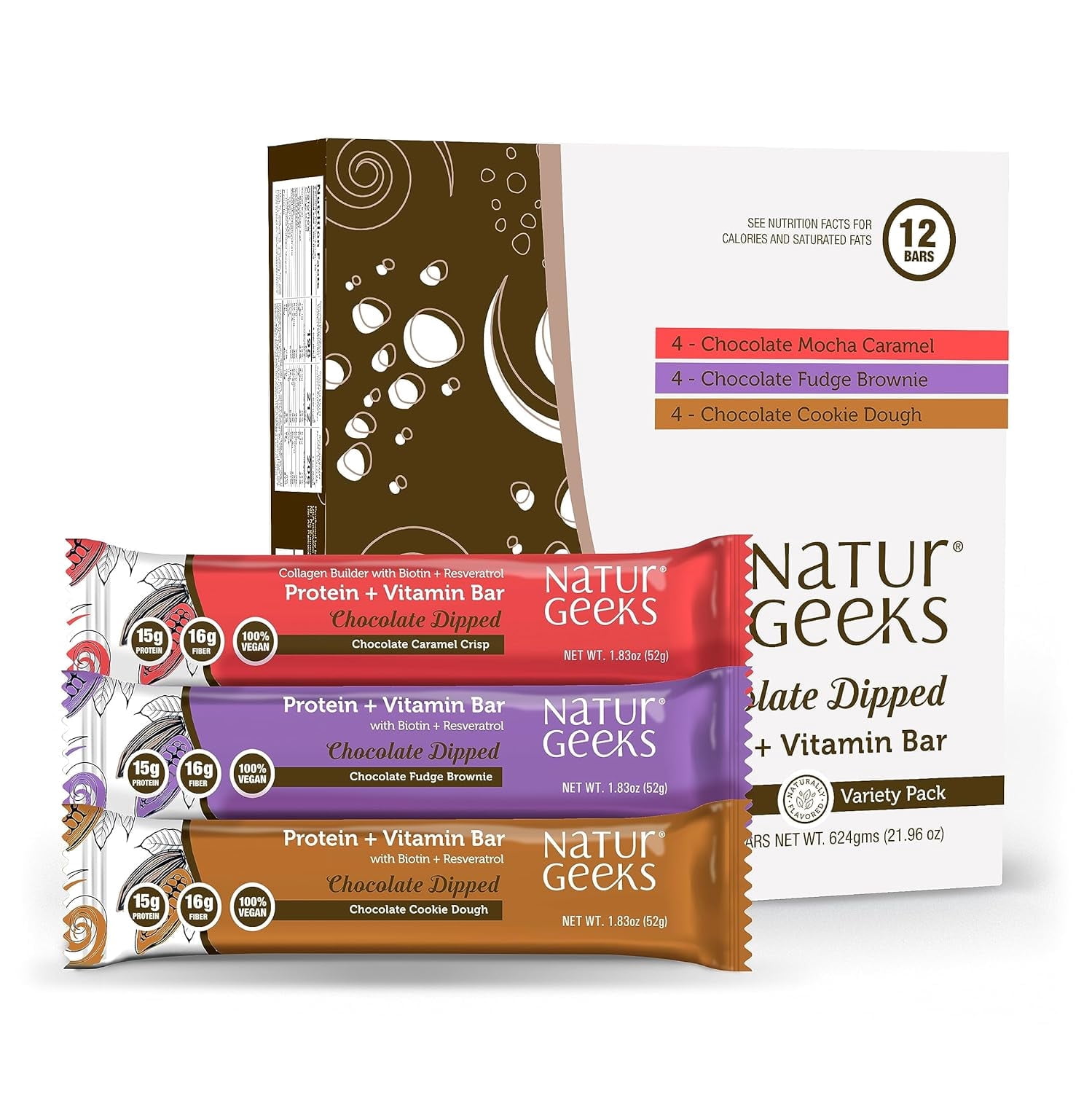 NG CD Foodbar -Protein - Vtypk (4 of each Flavor) - 12pk - Walmart.com