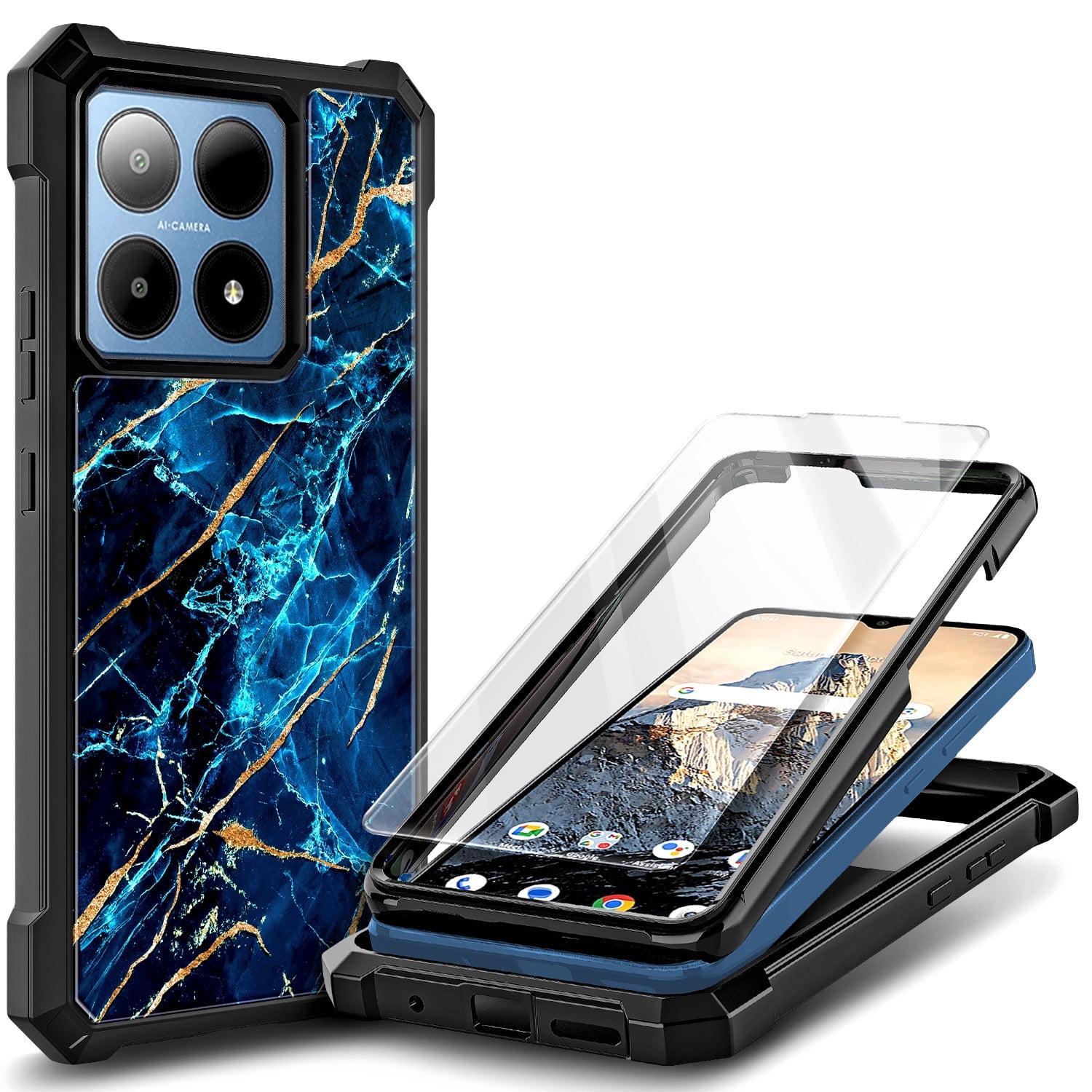 NGB Supremacy Boost Mobile Summit 5G Phone Case Full-Body Shockproof ...