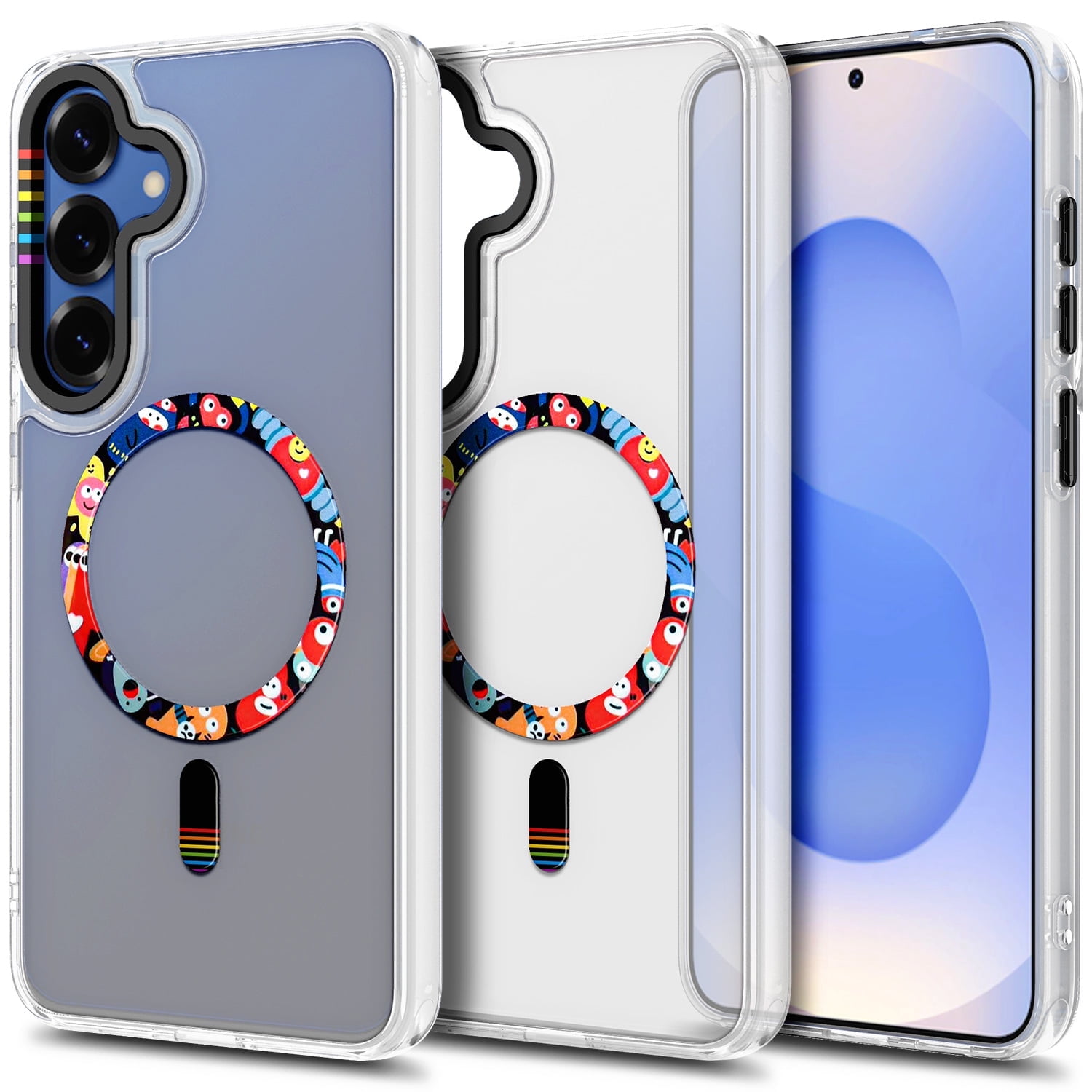 NGB SUPREMACY For Samsung Galaxy S24+ Plus / S25+ Plus Phone Case Fast Wireless Charging MagSafe ...