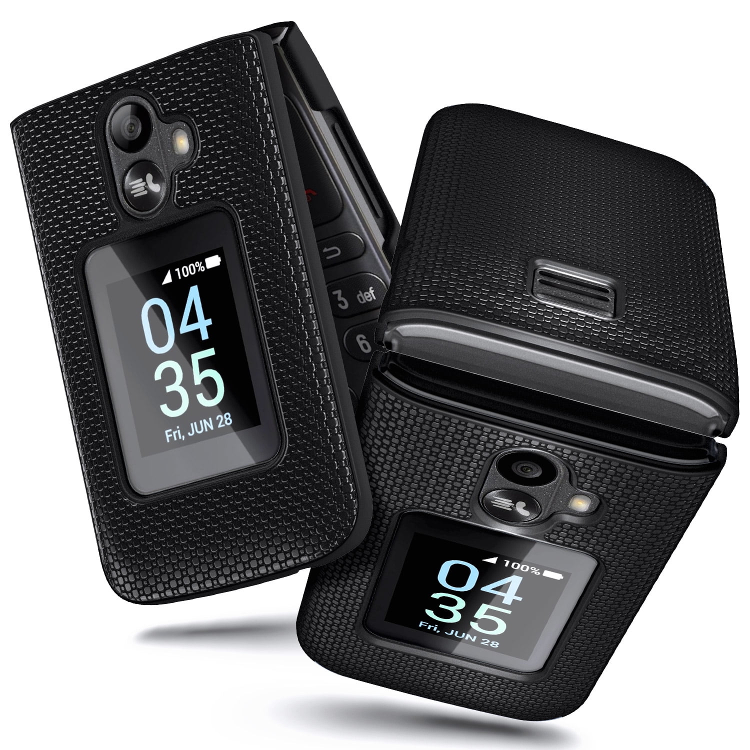 NGB SUPREMACY For TCL Flip 3 Phone Case Hybrid Dual-Layer Full-Body ...