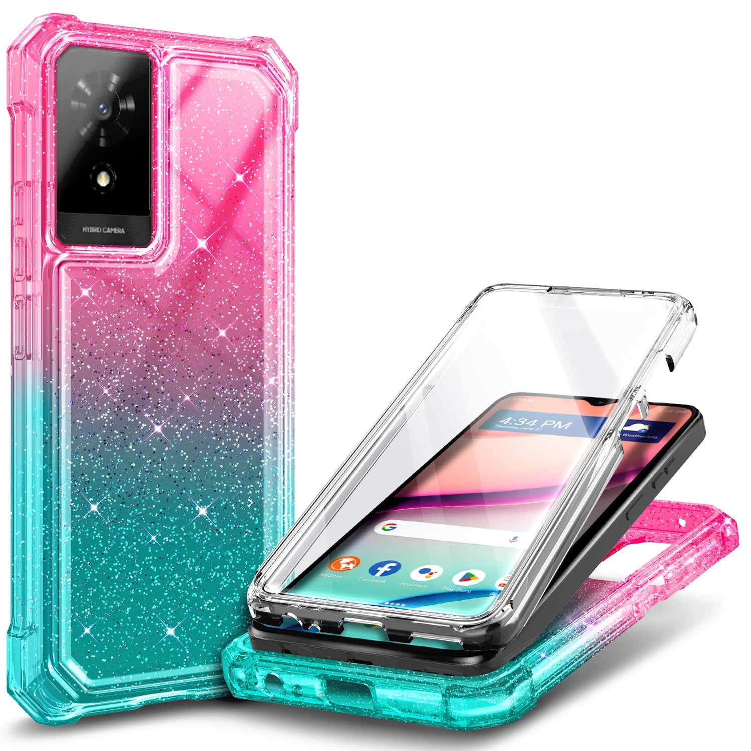 NGB Supremacy, Phone Case, TCL K24, Full Body Shockproof Rugged Bumper ...