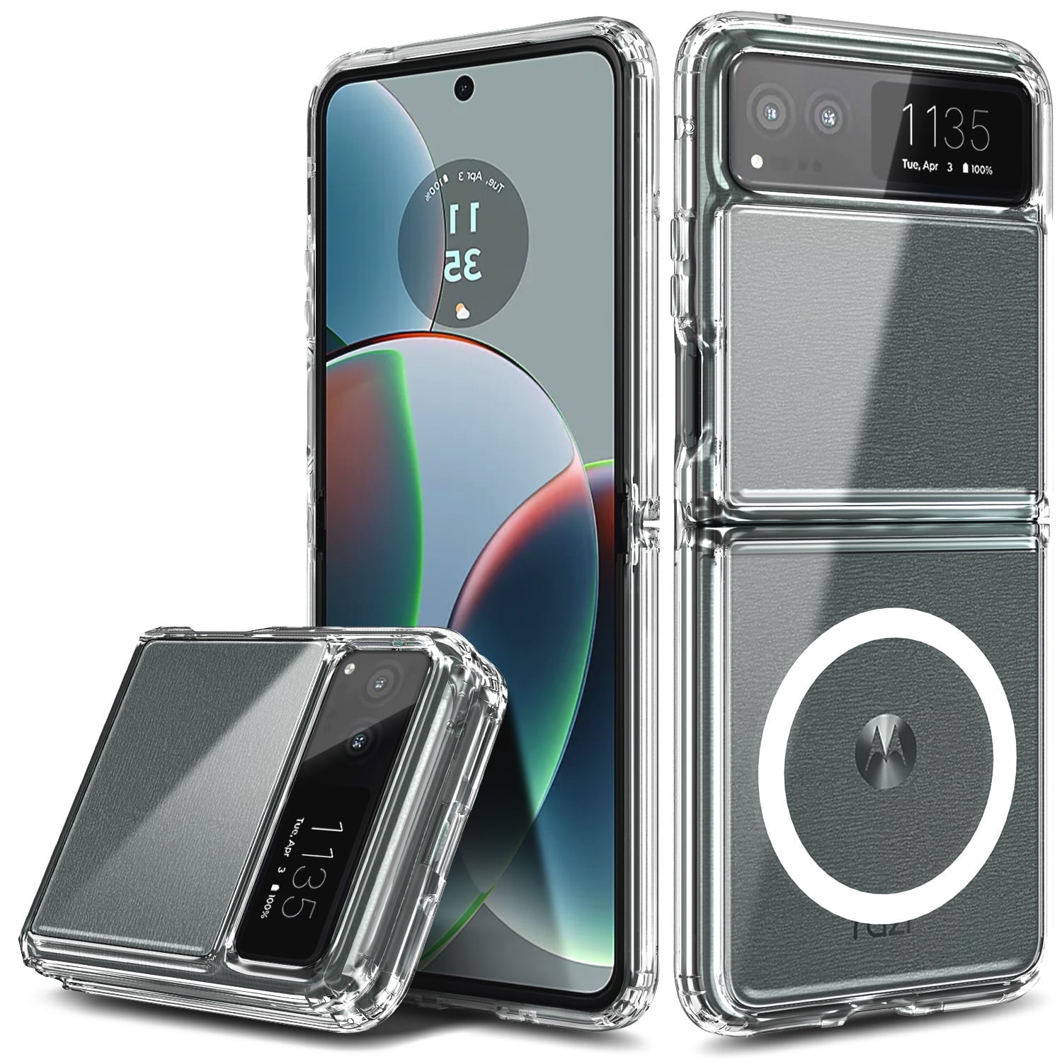 NGB Supremacy Transparent Anti-Yellowing Phone Case, Wireless Charging ...