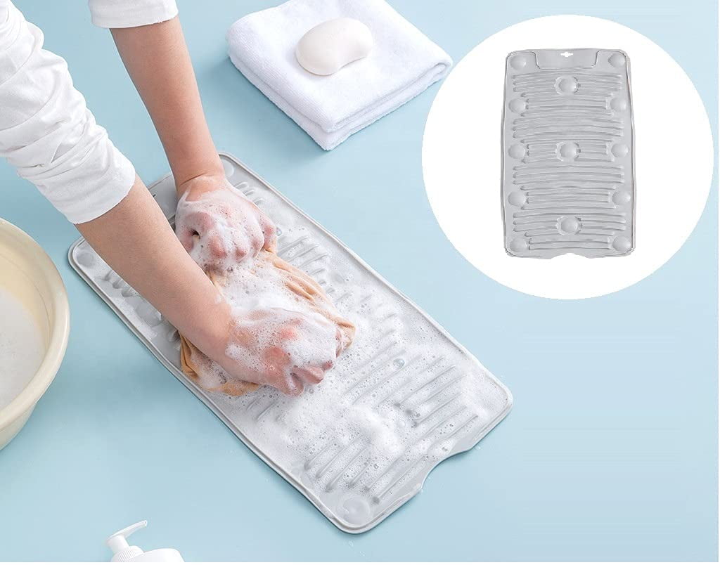 NGEL Multipurpose Rollable Foldable Portable Silicone Anti Slip Laundry ...