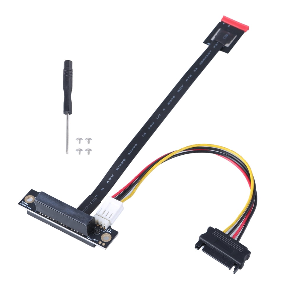 NGFF to PCIE 4X Adapter Cable 270° Flexible Connector for Video Sound ...