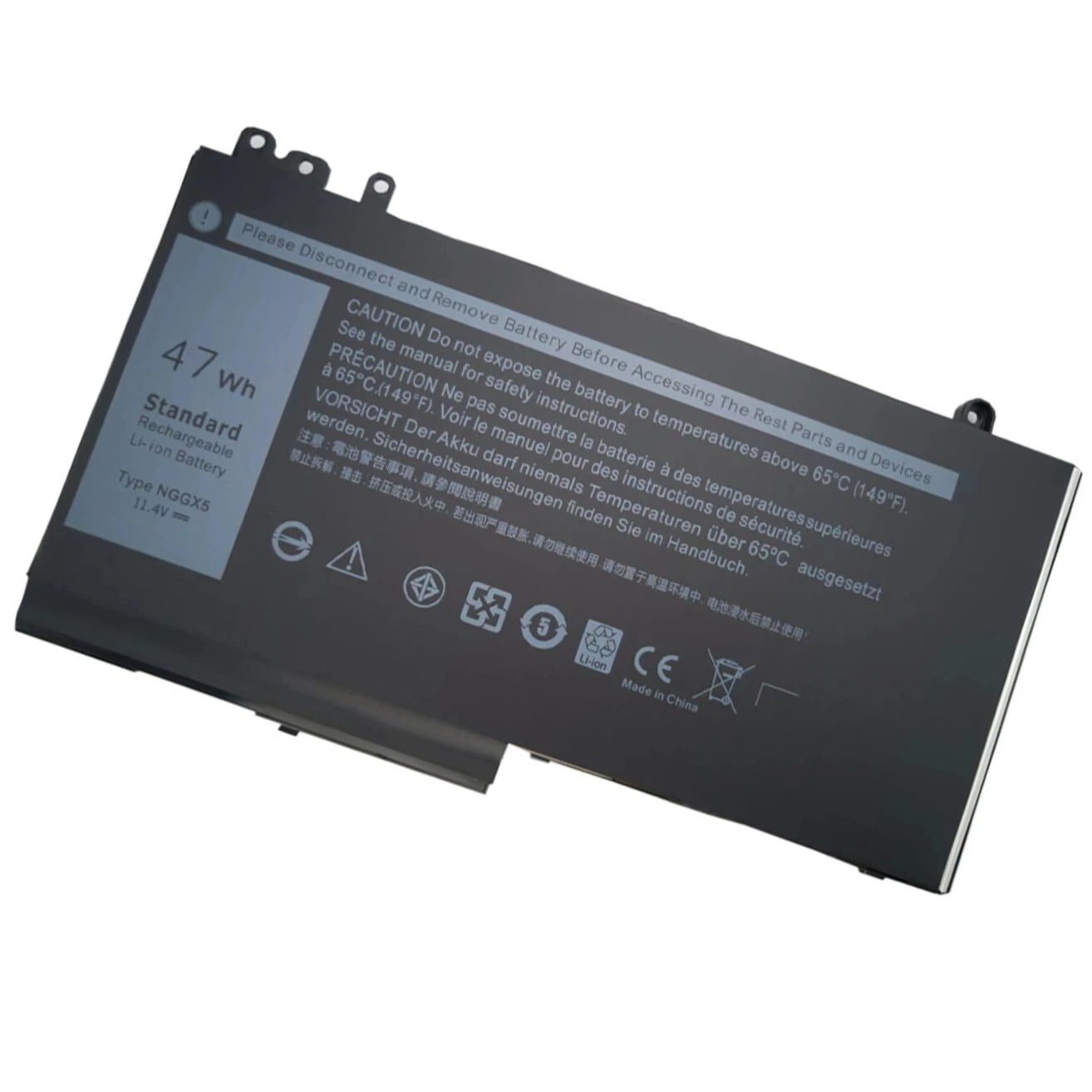 NGGX5 Battery JY8DF For Dell Latitude E5270 E5470 E5570 Precision M3510 ...