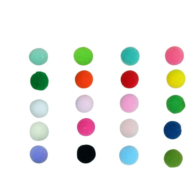 NGHnuifg 10/20/30/50/100 Pcs Pet Cats Polyester Interactive Play ...