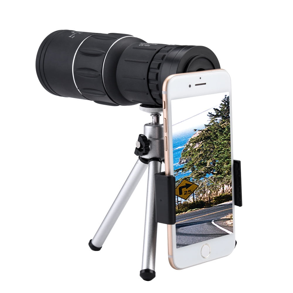 Brivibe Monocular Bifocal Optical Zoom Telescope With Tripod