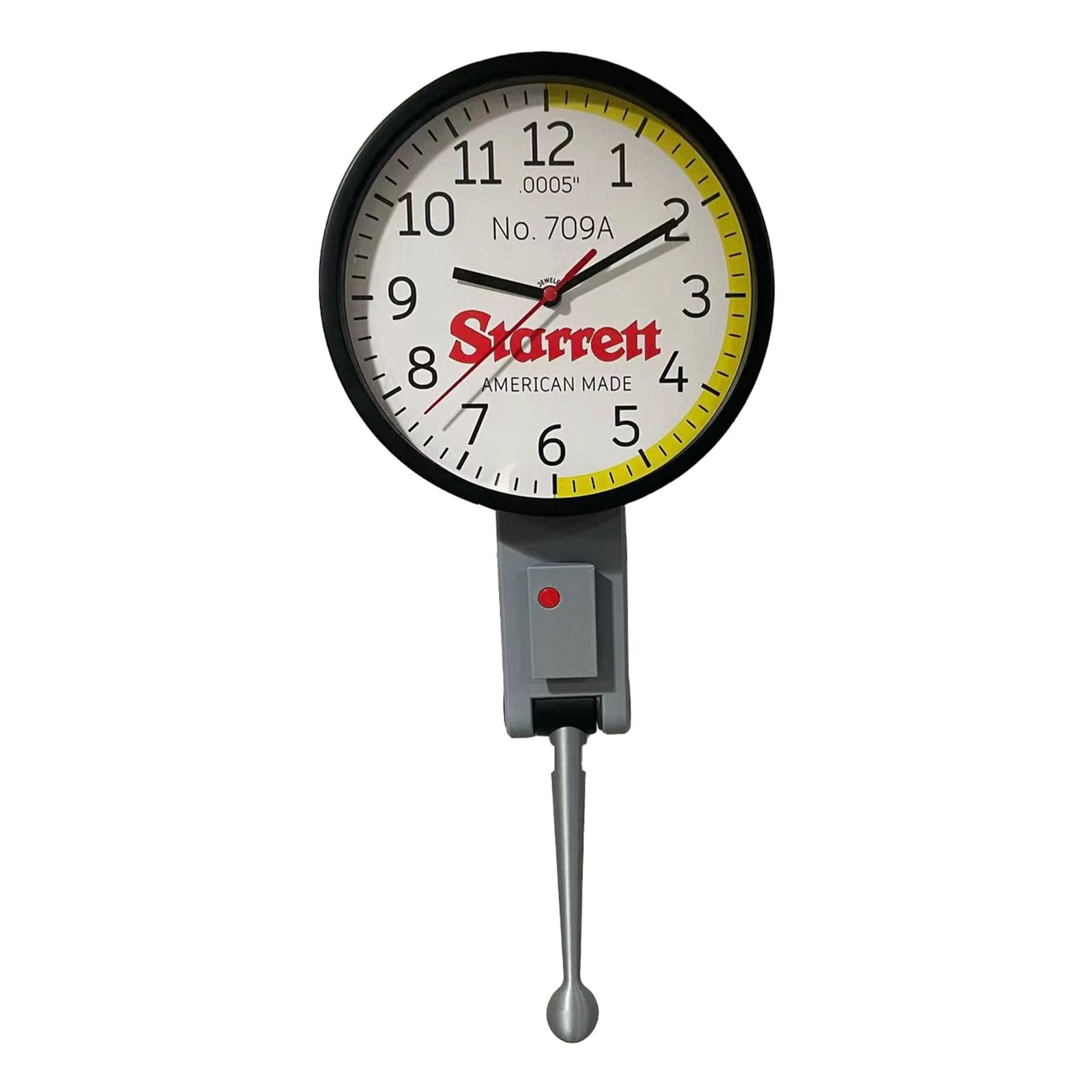 NGHnuifg 8 Inch Dial Indicator Wall Clock Great Dial Wall Clock For ...