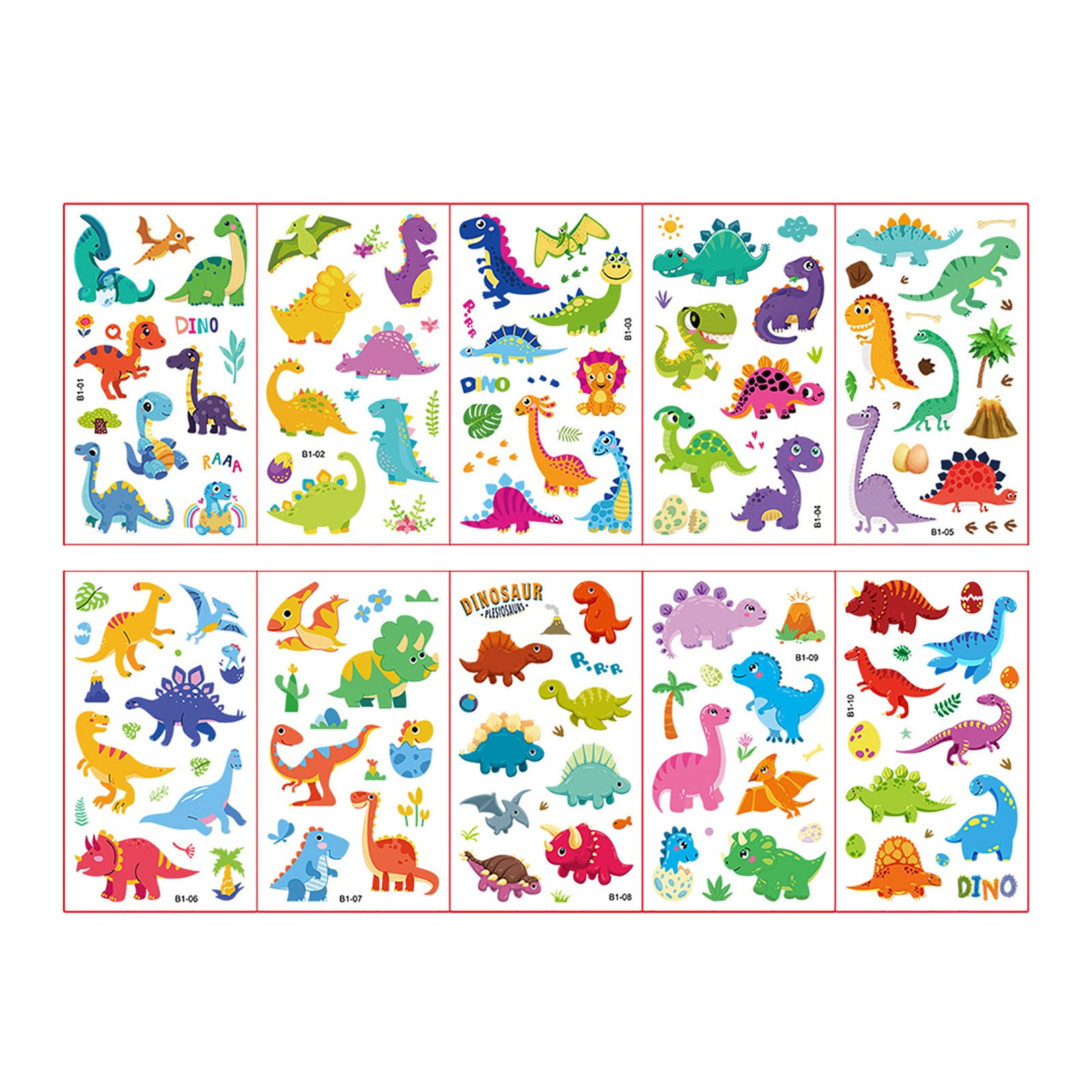NGHnuifg Dinosaur Stickers For Kids Boys Girls Toddlers Teacher ...