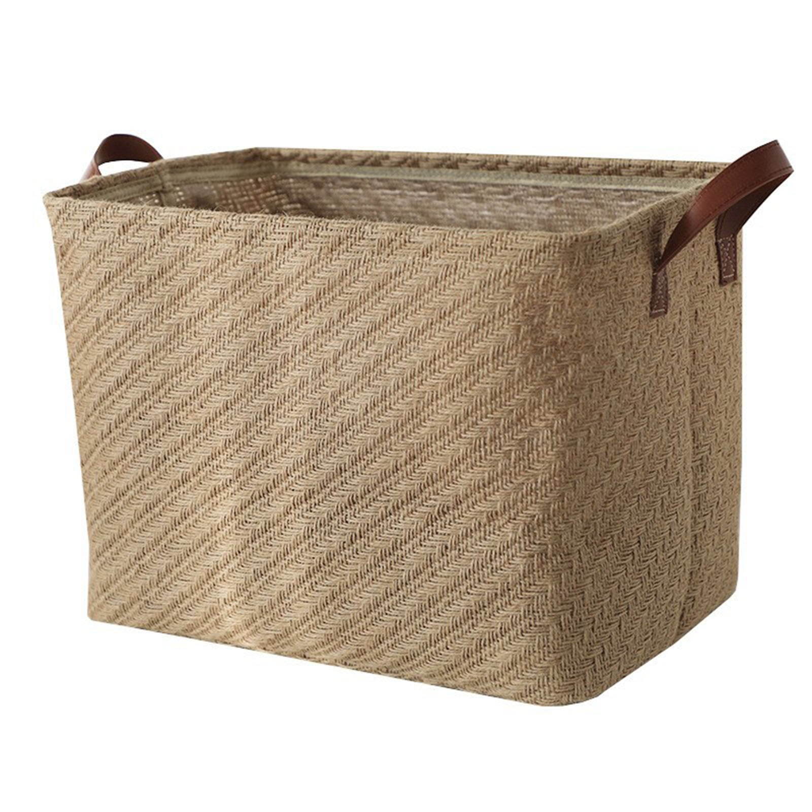 NGHnuifg Large Fabric Storage Baskets For Organizing Closet Storage ...