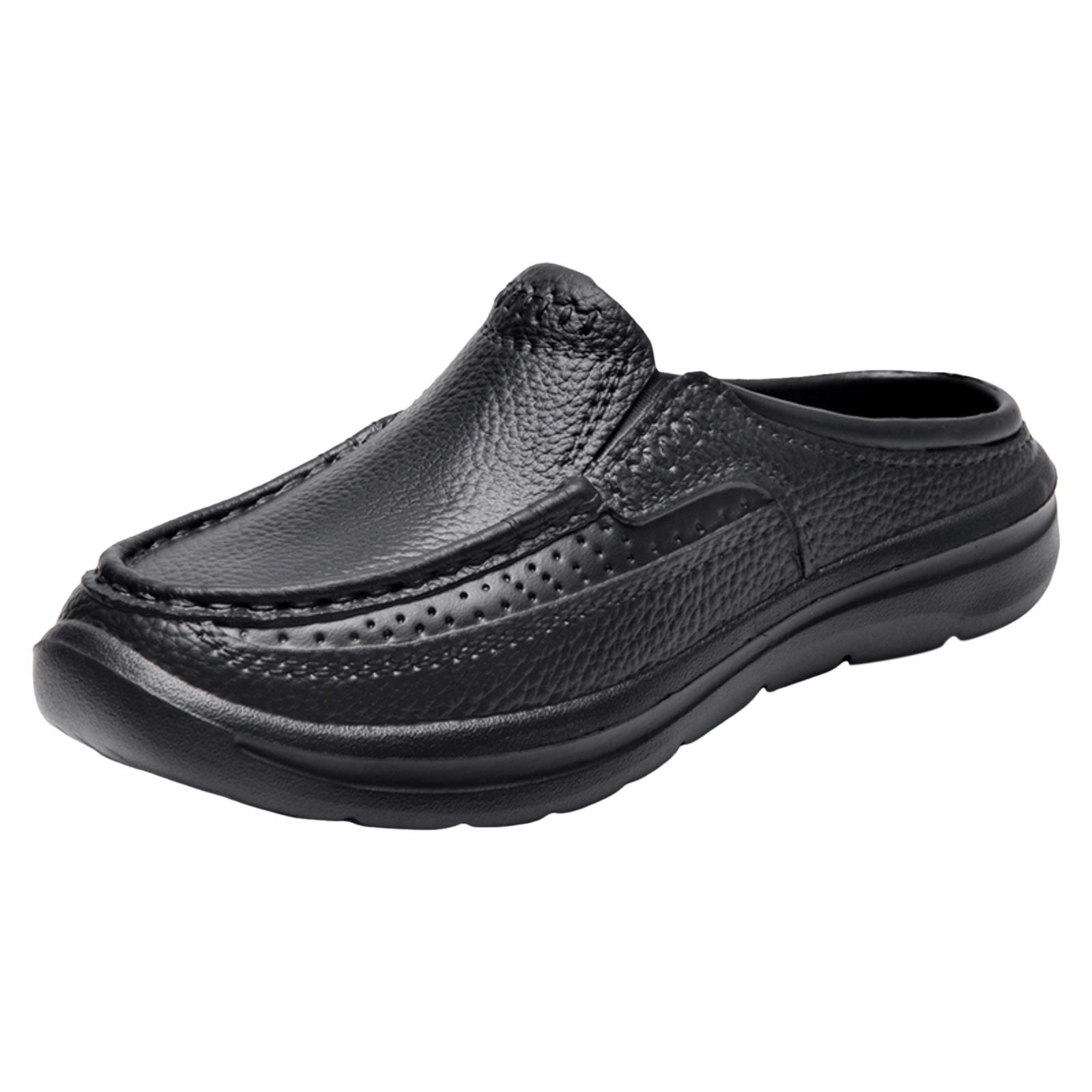 NGHnuifg Men Sandals Fashionable New Pattern Simple Solid Color Summer ...