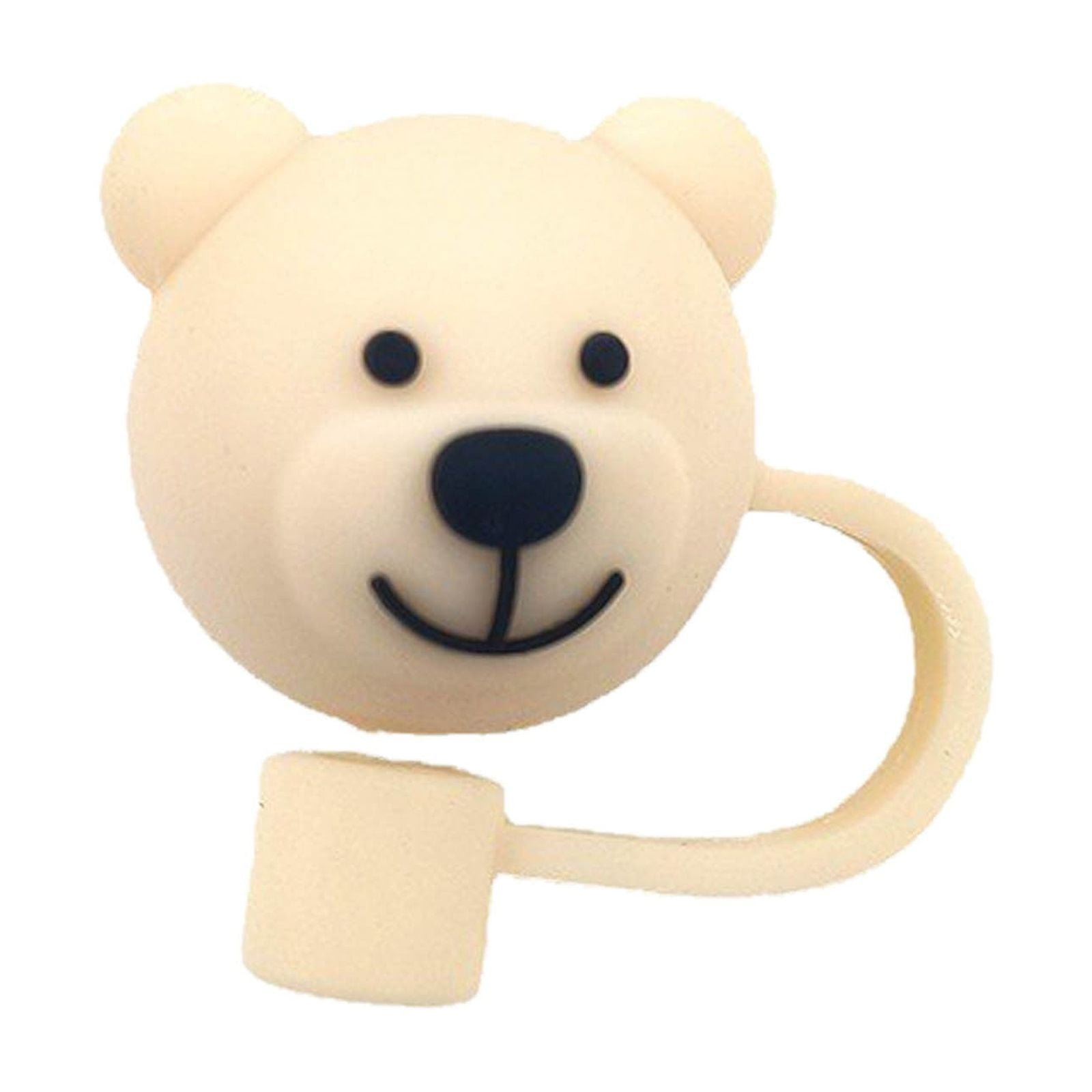 NGHnuifg Net Red Girl Cute Cartoon Glass Cup Straw Sleeve Silicone ...