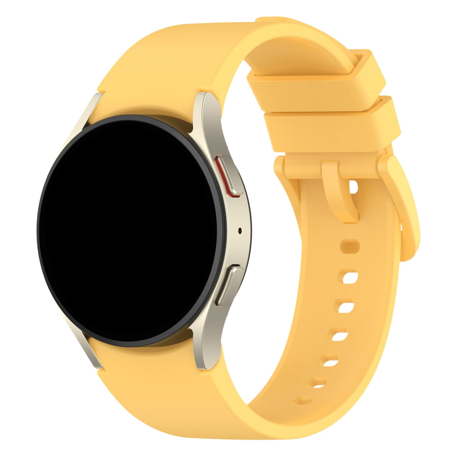 NGHnuifg Universal Size Silicone Sweatproof Smartwatch Solid Color Band ...