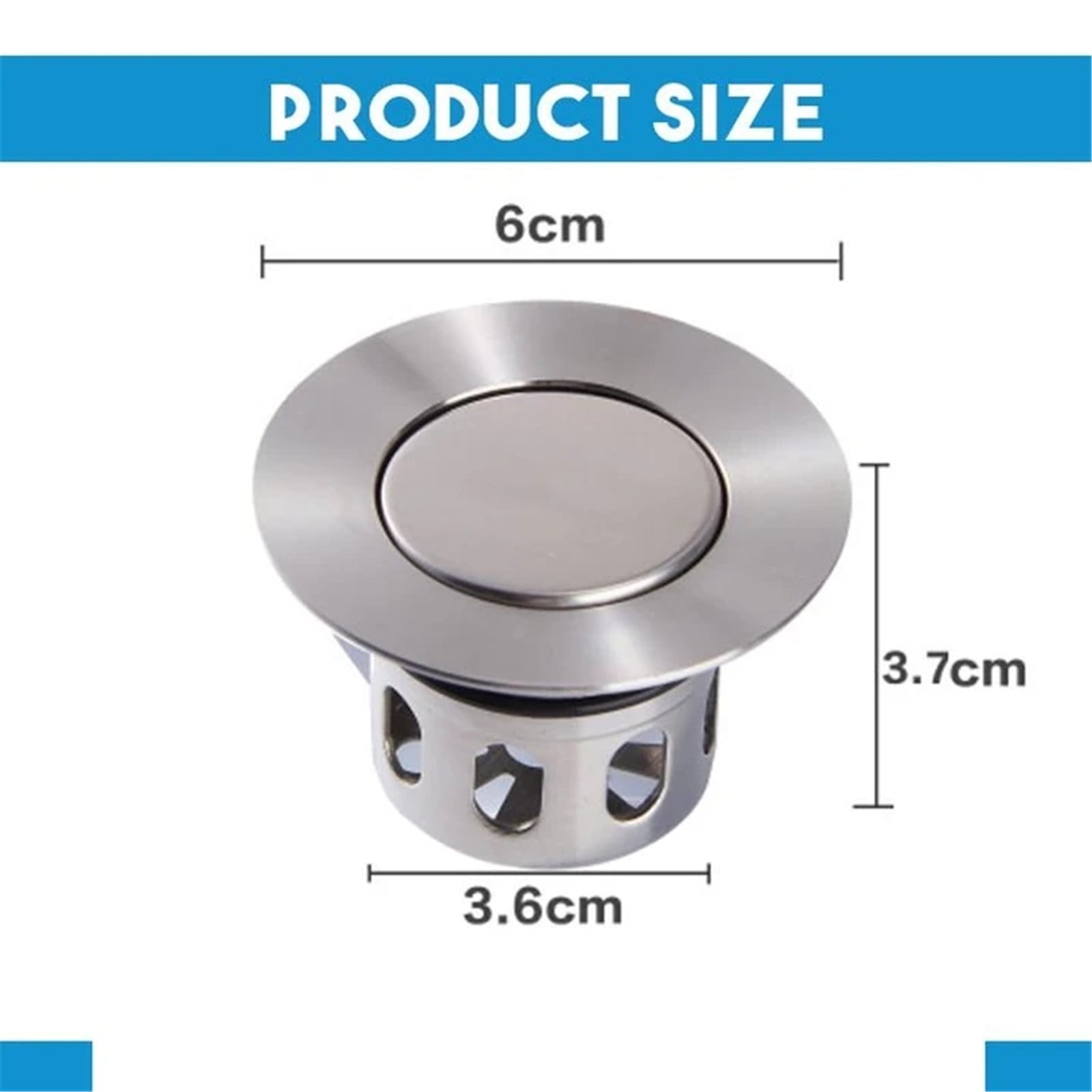 NGHnuifg Universal Wash Basin Bounce Drainer Filter Anti-Clogging ...