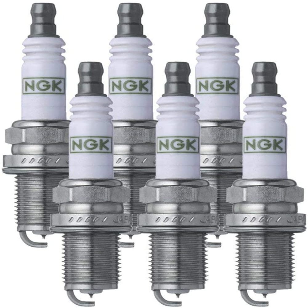 NGK Iridium Spark Plug BKR6EIX-11, Pack of 6 Pieces, Better Performance ...