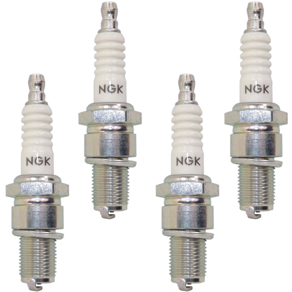 NGK Replacement Spark Plugs, CMR5H, 4-Pack, 10mm Thread, Solid Terminal ...