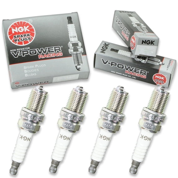 NGK (4091) R5671A-7 Racing Spark Plug - Set of 4 - Walmart.com
