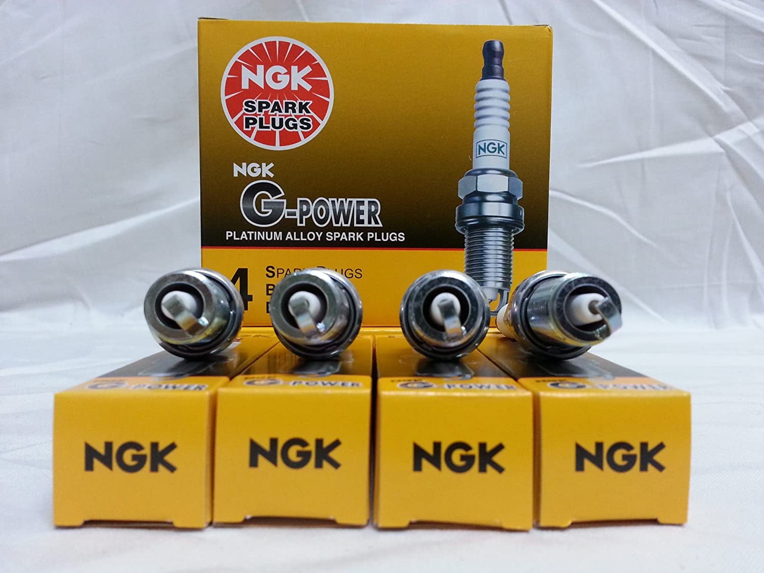 NGK 7100, ZFR6FGP Spark Plugs, Pack of 4 - Walmart.com