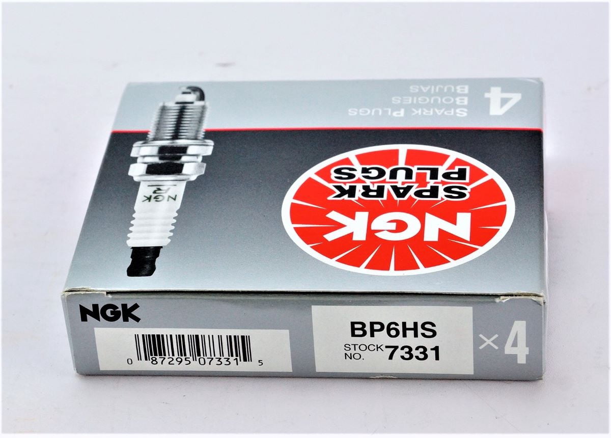 NGK (7331) BP6HS Standard Spark Plug - Set of 4 - Walmart.com