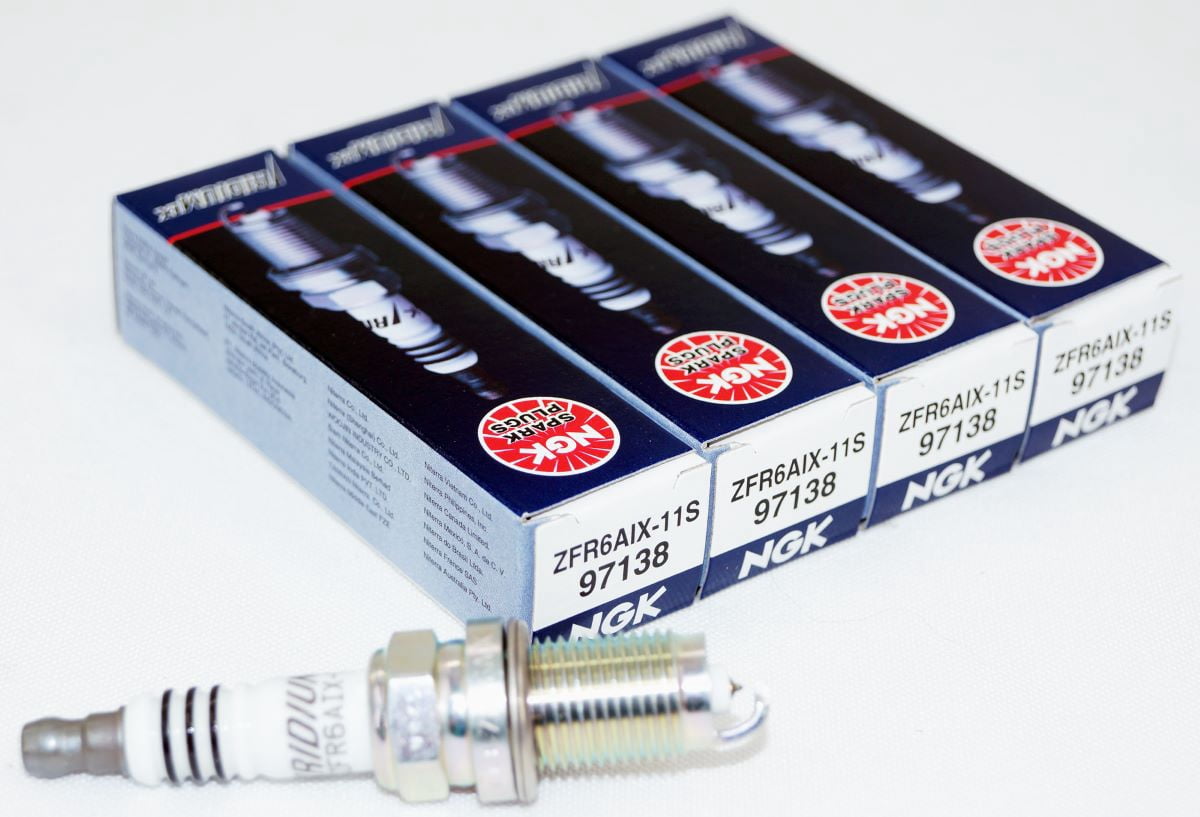 NGK (97138) ZFR6AIX-11S Iridium IX Spark Plug - Set of 4 - Walmart.com
