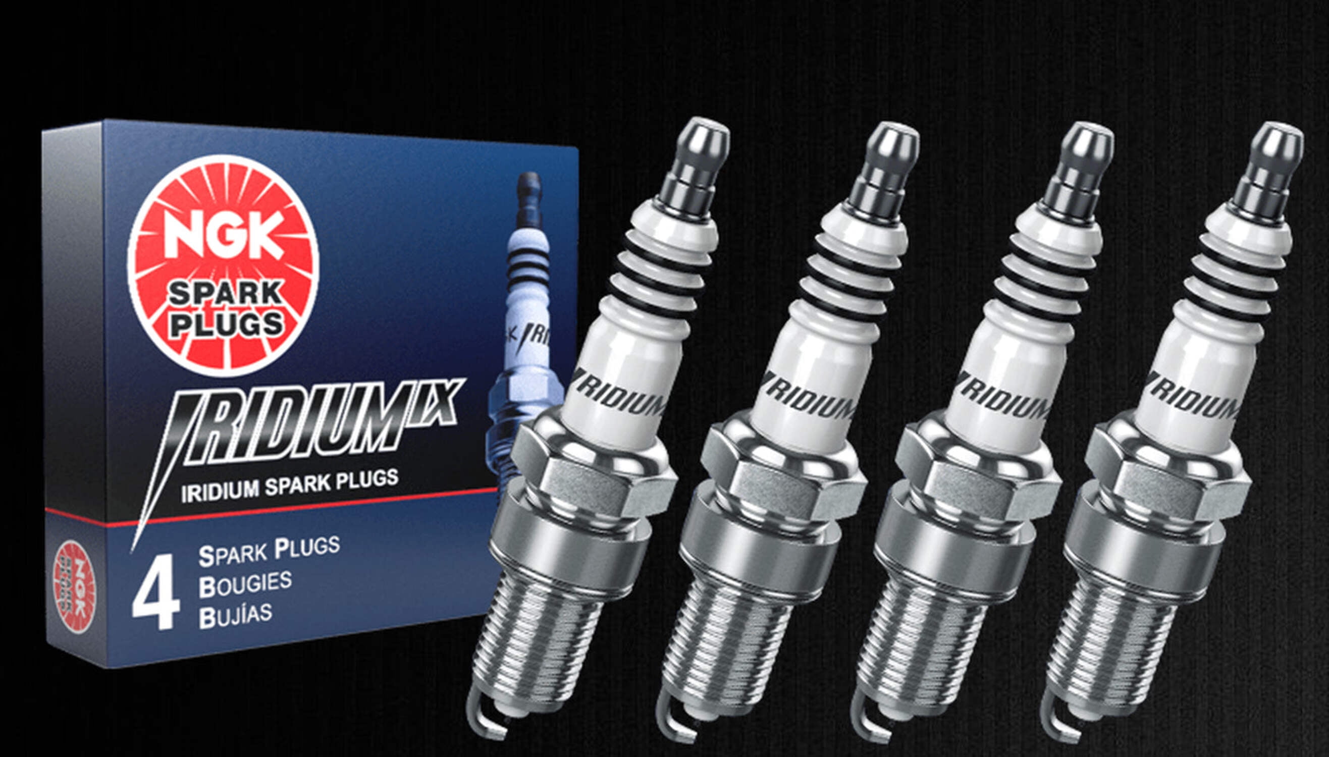 NGK (97138) ZFR6AIX-11S Iridium IX Spark Plug - Set of 4 - Walmart.com