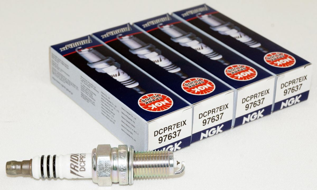 NGK 97637 DCPR7EIX Iridium IX Spark Plug - Pack of 4 - Walmart.com