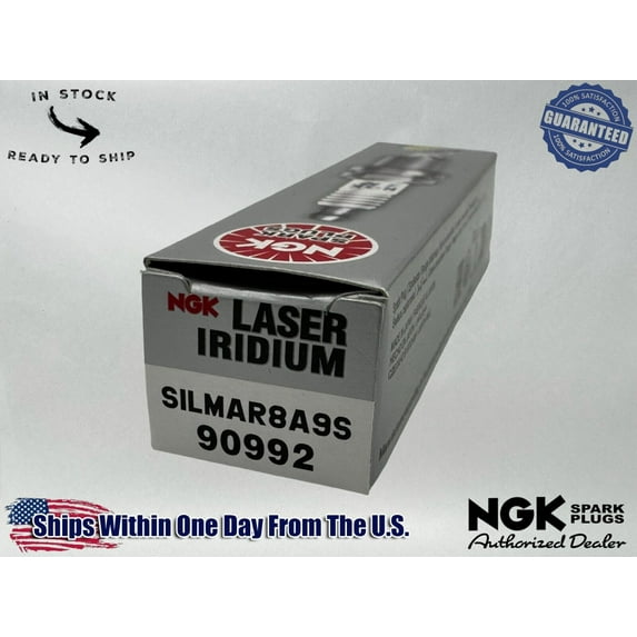 NGK Genuine OEM Authentic Spark Plug SILMAR8A9S - Walmart.com