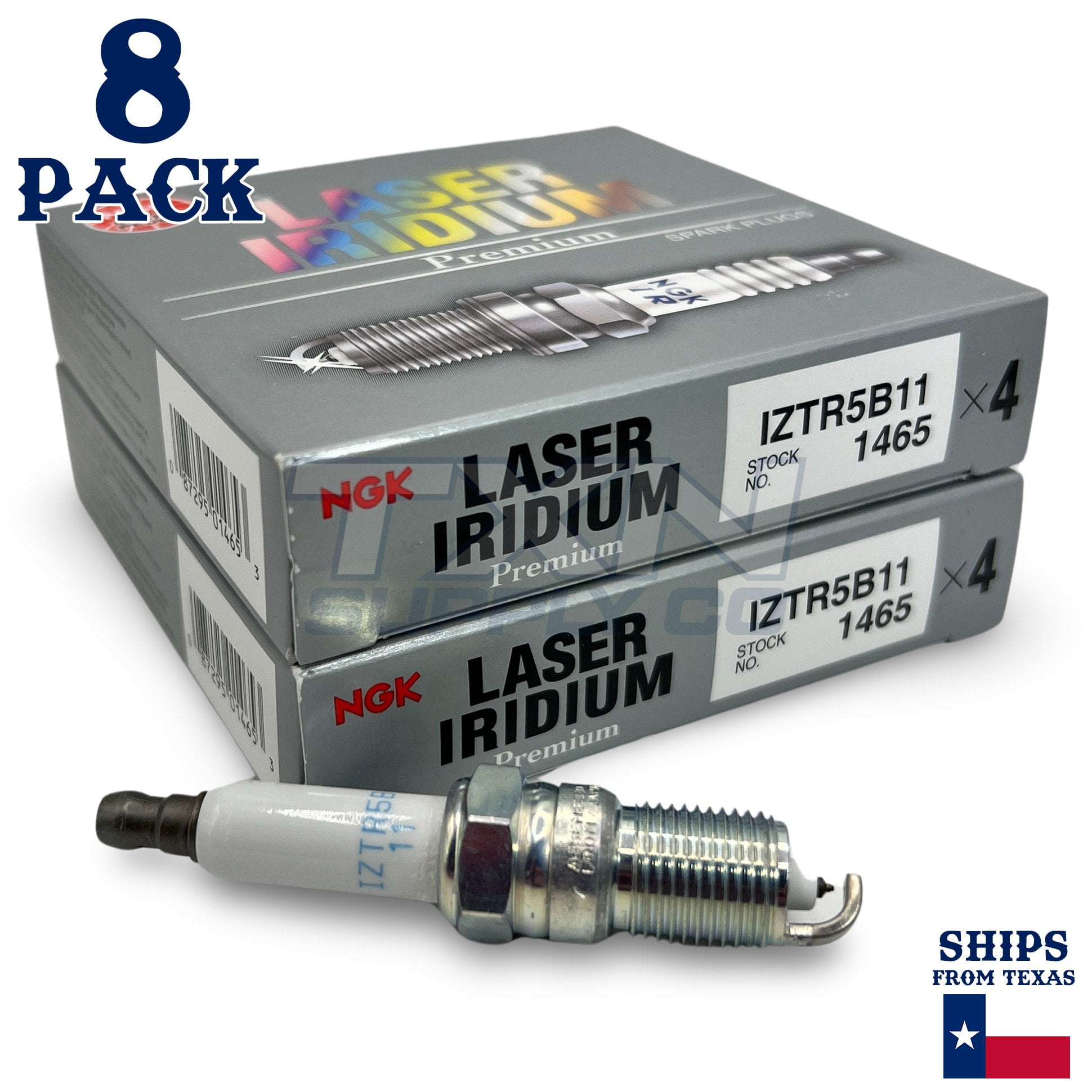 NGK Laser Iridium Spark Plugs, 4 Pack, Fits Select Chevrolet and GMC ...